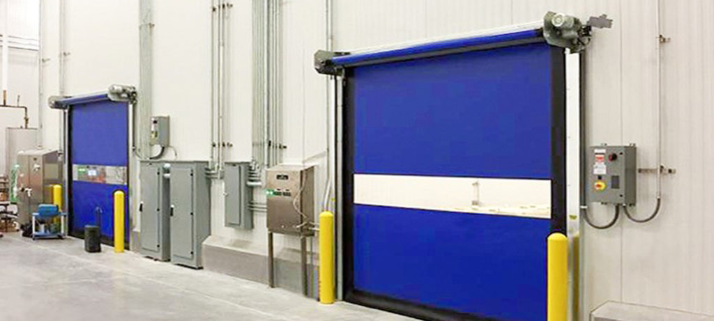 215 High-Performance Utility Fabric Door